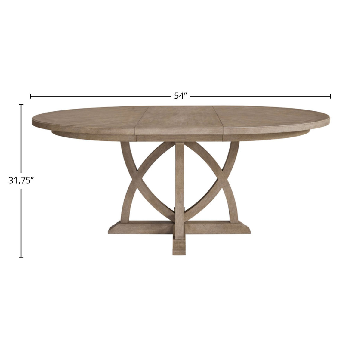 Birch Lane™ Dana Heights 54" Round Table with 18" Leaf & Reviews | Birch Lane